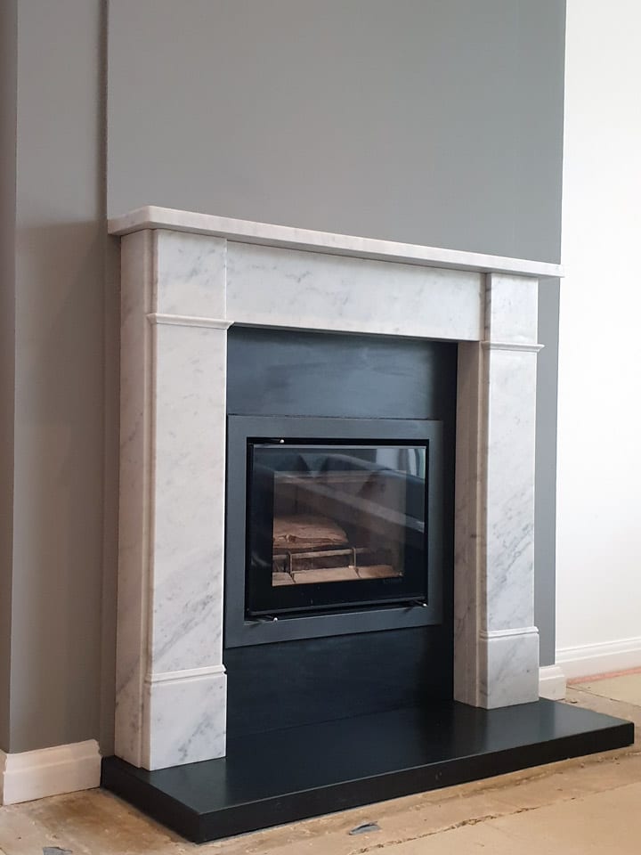 Hersham 54 Stone Fireplace Installation Bishops Stortford